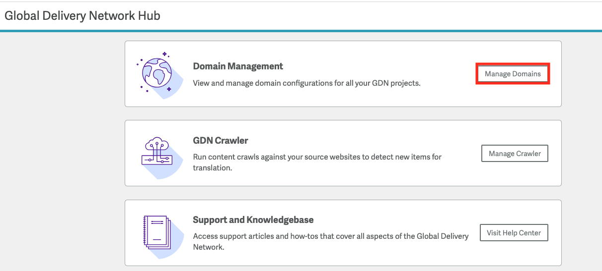 Improvements to GDN Domain Management – Smartling Help Center