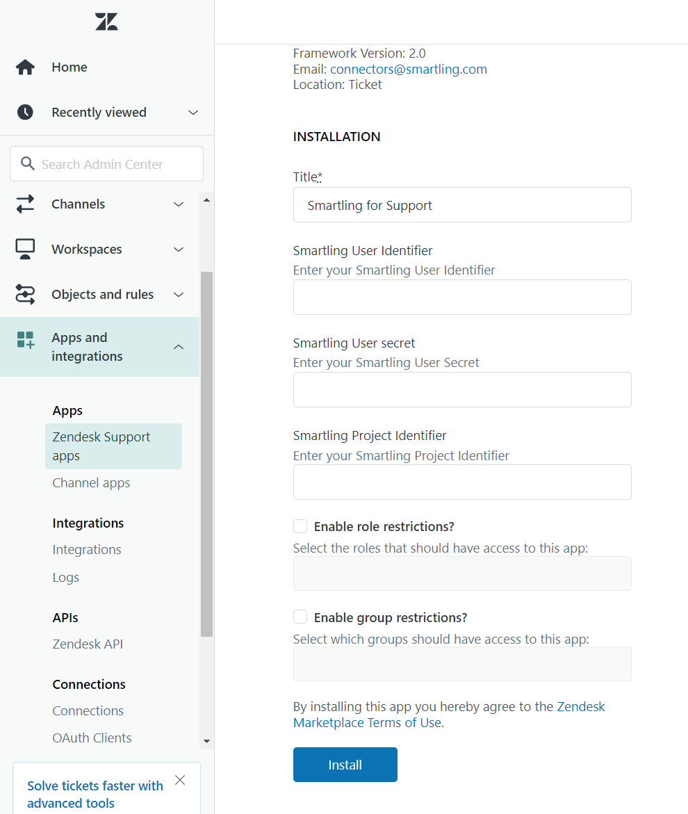 Migrating to Smartling for Support v2.x – Smartling Help Center