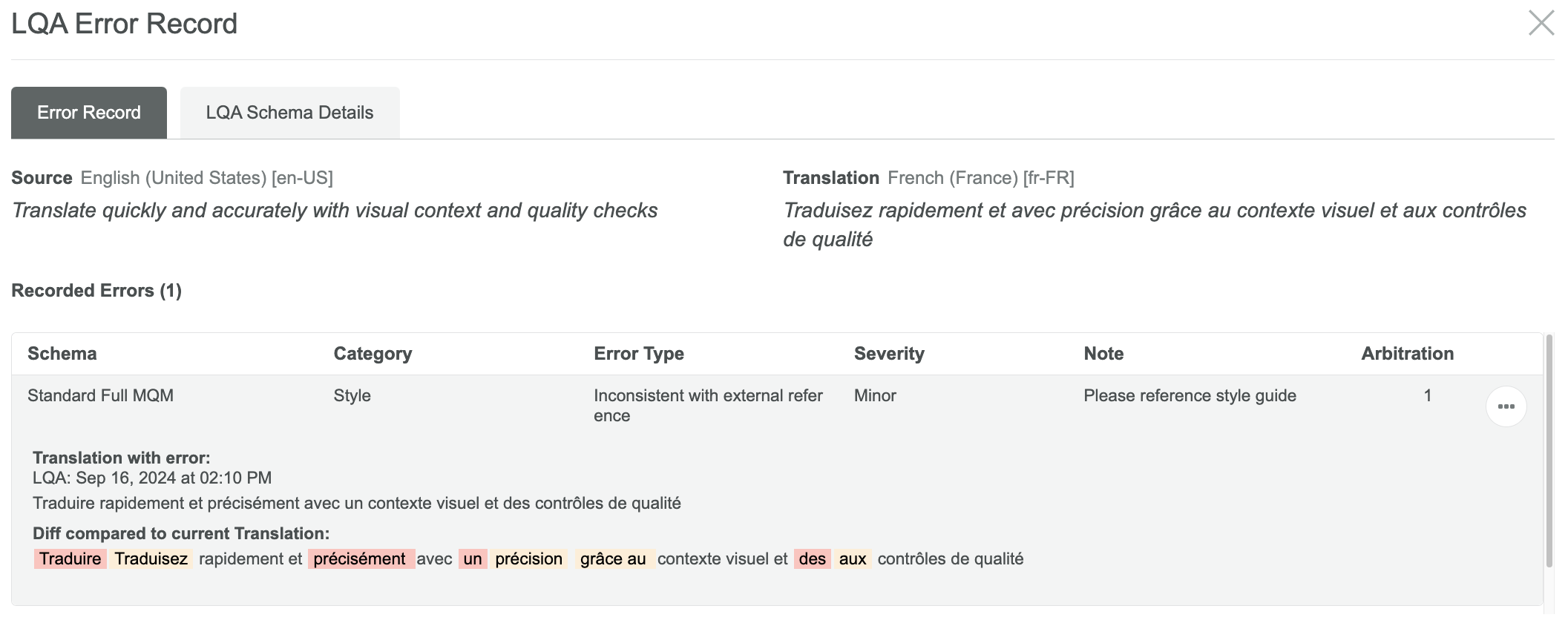 Overview of Linguistic Quality Assurance (LQA) – Smartling Help Center